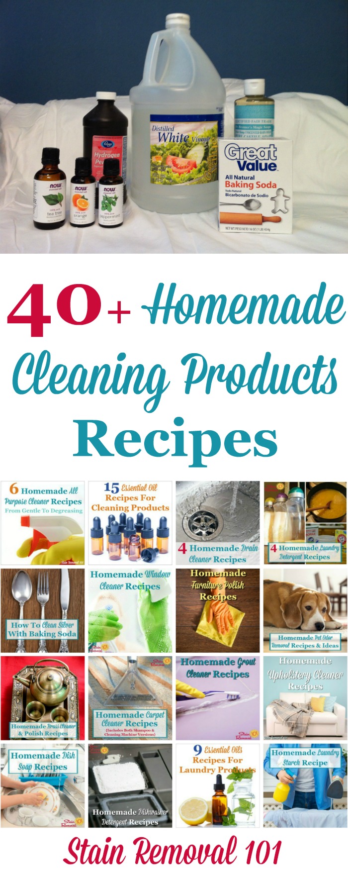 Homemade Cleaning Products Recipes And Instructions